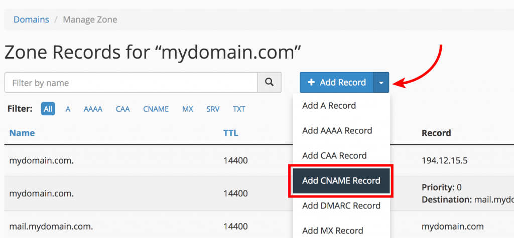 Connecting your DomainsFoundry Domain to your Squarespace website ...