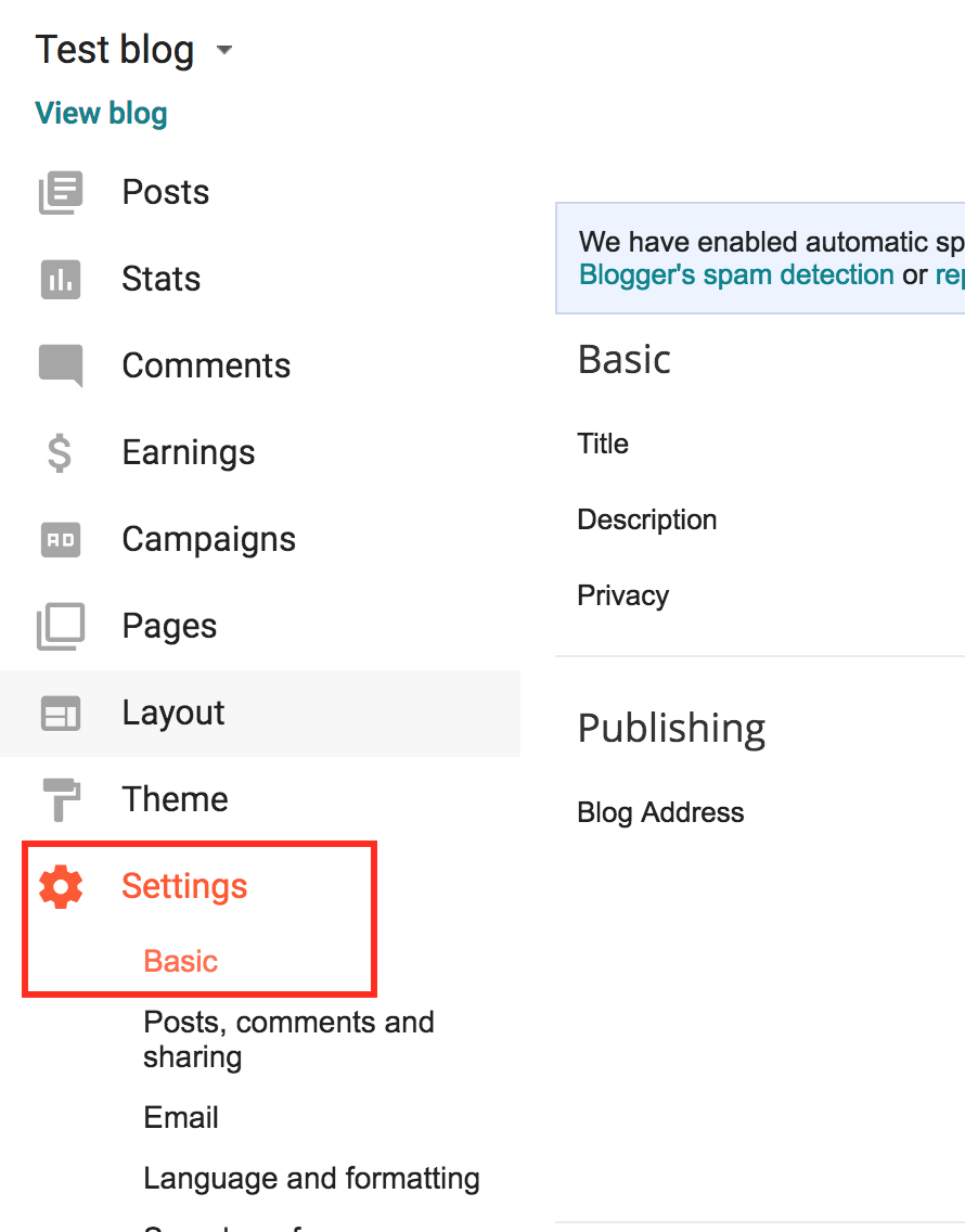How to use your domain with your Blogger account - DomainsFoundry